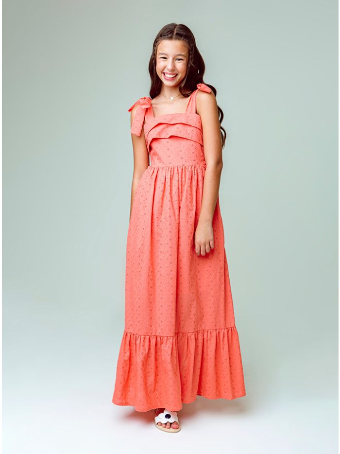 Coisas di Maria - Vestido Jade Coral